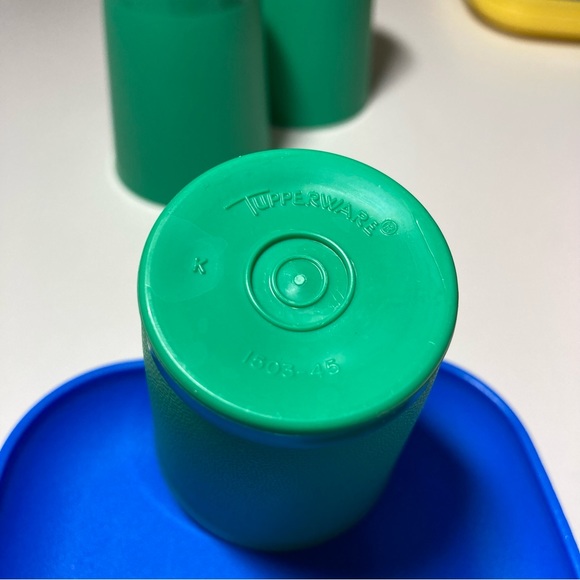 Tupperware | Toys | Tupperware Kids Play Set 4 Plates And 5 Cups Great ...